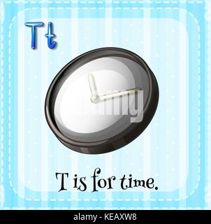 Flashcard letter C is for clock Stock Vector Image & Art - Alamy