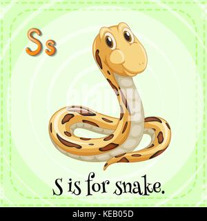 Snake font. Letter S Stock Vector Image & Art - Alamy