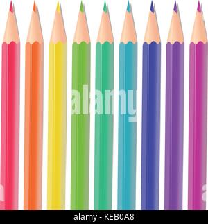 Different pencils cartoon illustration Stock Vector Image & Art - Alamy