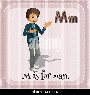 Flashcard letter U is for up illustration Stock Photo - Alamy