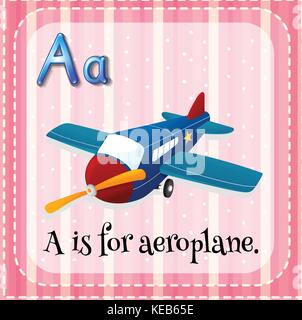Flashcard letter J is for jet Stock Vector Image & Art - Alamy