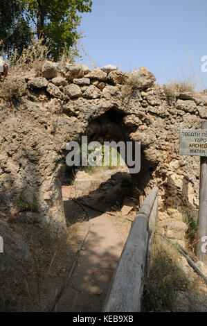 The Mili Gorge near Rethymno in Northern Crete provides a pleasant walk ...