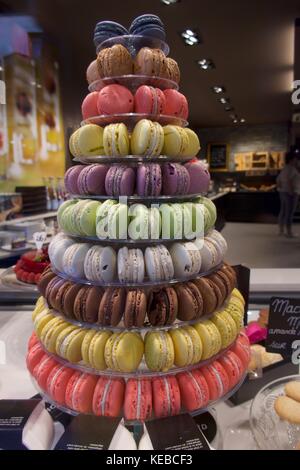 Cake shop display Chamonix France Stock Photo - Alamy