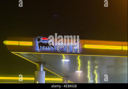 Logo of Eni, an Italian multinational oil and gas company, largest ...