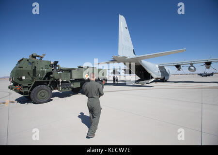 HIMARS System is loaded onto C-130 Hercules Stock Photo - Alamy