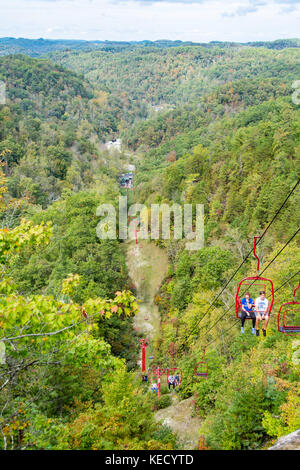 Skylift Natural Bridge State Resort Park Kentucky USA America United ...