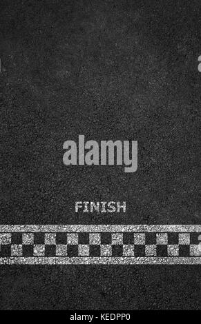 Finish line racing background Stock Photo - Alamy