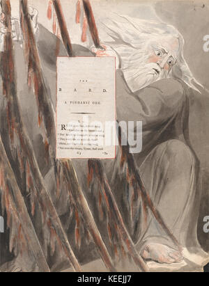 William Blake’s design for Thomas Gray's poem 'The Fatal Sisters ...
