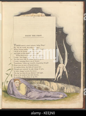 This illustration by William Blake is from 'Young’s Night Thoughts ...