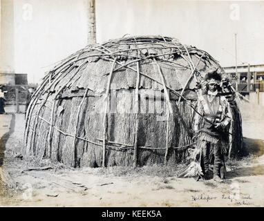 Kickapoo Indian. Department of Anthropology, 1904 World's Fair Stock ...