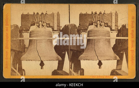 Old Liberty Bell, 1776, by Cremer, James, 1821-1893 3 Stock Photo - Alamy