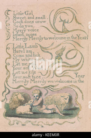 Songs of Innocence and of Experience: Spring, William Blake, ca. 1825 ...