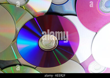 Cd,dvd reflective shiny cd dvds background texture pattern Stock Photo ...