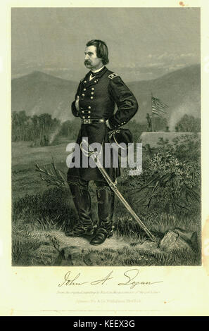 Gen. John A. Logan Stock Photo - Alamy