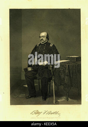Gen. Benjamin F. Butler Stock Photo - Alamy