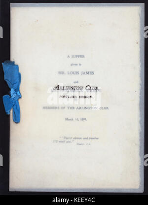 Frederick Warde and Louis James Stock Photo - Alamy