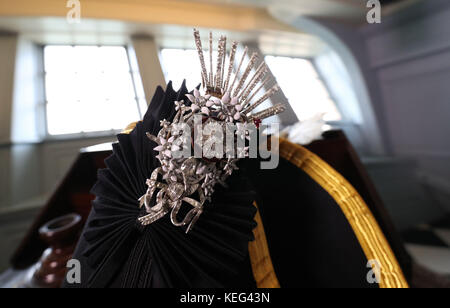 An exact replica of Lord Nelson's diamond Chelengk jewels in Nelson's ...