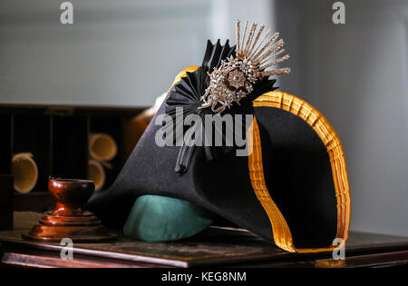 Embargoed to 1800 Friday October 20 An exact replica of Lord Nelson's ...