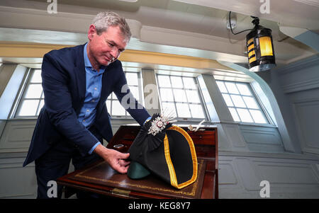 Embargoed to 1800 Friday October 20 An exact replica of Lord Nelson's ...