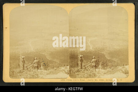 From Owl's Head, Cherry Mt Slide, Jefferson, NH, from Robert N Dennis ...