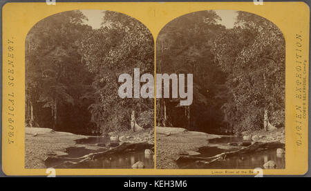 Limon River at the beach, by Moran, John, 1831-1903 Stock Photo - Alamy