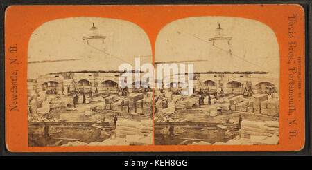 Fort Constitution and Fort Point Lighthouse by Davis Brothers.; Fort ...