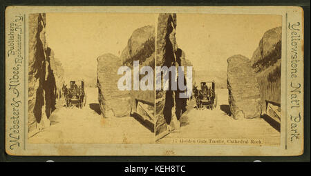 Golden Gate Trestle, Cathedral Rock, by Webster & Albee Stock Photo - Alamy