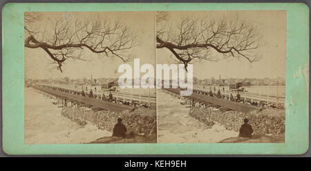 Beverly Bridge, from Robert N Dennis collection of stereoscopic views ...