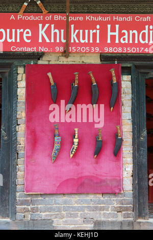 Gurkha Kukri knives, traditional dagger of the Nepali, souvenir ...