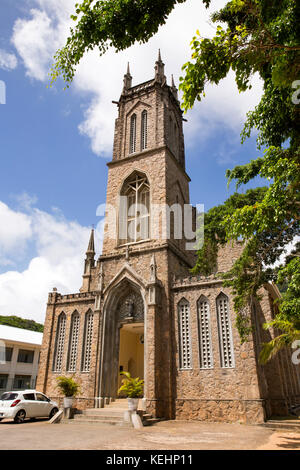 The Seychelles, Mahe, Baie Lazare, St Francis of Assisi RC Church ...