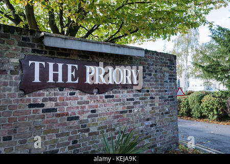 The Priory Hospital, Priory Lane, Roehampton, London, SW15, UK Stock ...