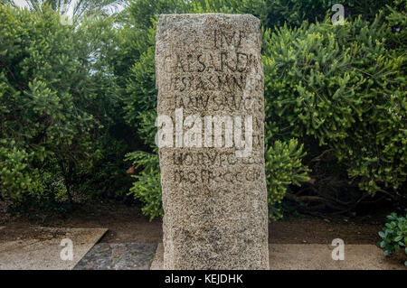 milestone ancient Roman stone archaeological National Museum of ...