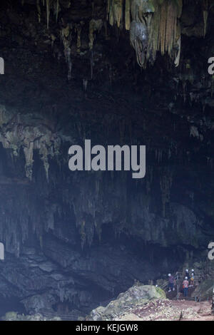Gruta do Lago Azul [grotto of the blue lake] at Bonito - Mato Grosso do Sul, Brazil Stock Photo ...