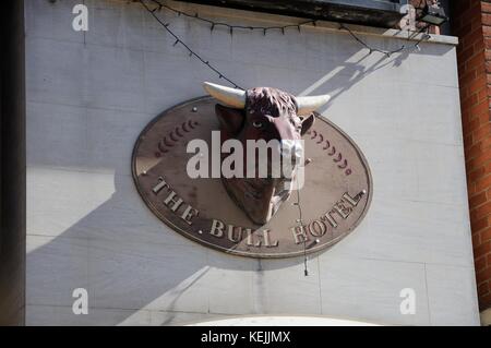 Bull Hotel, Peterborough, Cambridgeshire Stock Photo - Alamy