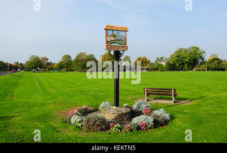 Barrington Village Sign, Cambridgeshire, England, UK Stock Photo - Alamy