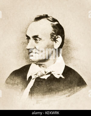 Thomas Dartmouth Rice (1808-1860), better known as ‘Daddy Rice’ shown ...
