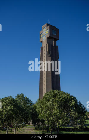 The IJzertoren / Yser Tower, First World War One memorial, monument ...