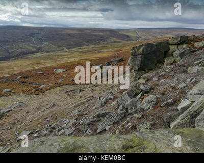 Crag Willas and the Surrender Bridge mines above Surrender Bridge ...