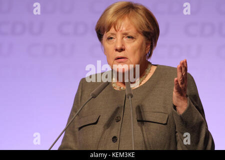Angela Merkel in Hamburg, Fischauktionshalle, 20.09.2017 Featuring ...
