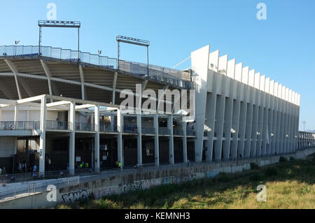 La Rosaleda stadium, Malaga, Spain Stock Photo - Alamy