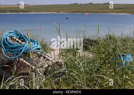 The small Scottish fishing harbour at Cove on the east coast of ...