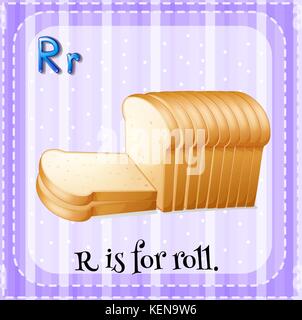 Flashcard letter L is for loaf Stock Vector Image & Art - Alamy