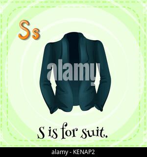 Flashcard letter J is for jacket Stock Vector Image & Art - Alamy