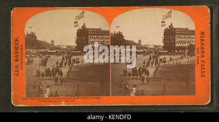 An instantaneous view by George Barker of Elm Avenue in Philadelphia on ...