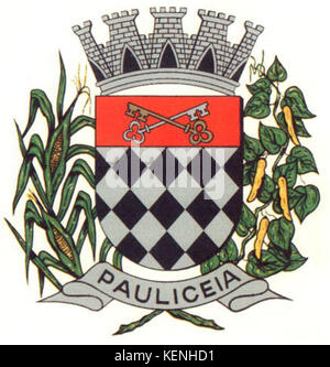 This image depicts the coat of arms of Brasão Alegre, located in Spain ...