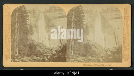 Nevada Falls, 700 feet, Cal, by Littleton View Co. 3 Stock Photo - Alamy