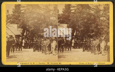 Views of Etna Campground, by H L Gordon 4 Stock Photo - Alamy