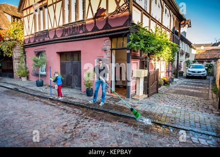 Kientzheim, Alsace in France Stock Photo - Alamy