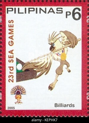Southeast Asian Games 2005 stamp of the Philippines Equestrian Stock ...