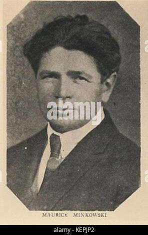 Hermann Minkowski, German Mathematician Stock Photo - Alamy